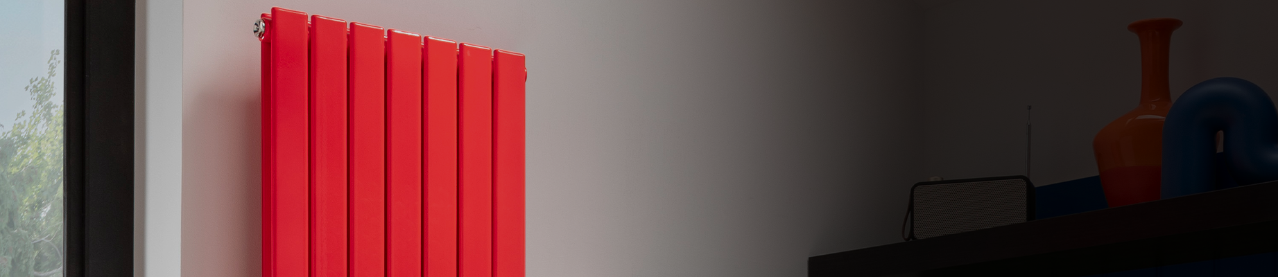 Isabella 50, 50mm Flat Tube Designer Radiator | Radiators Direct