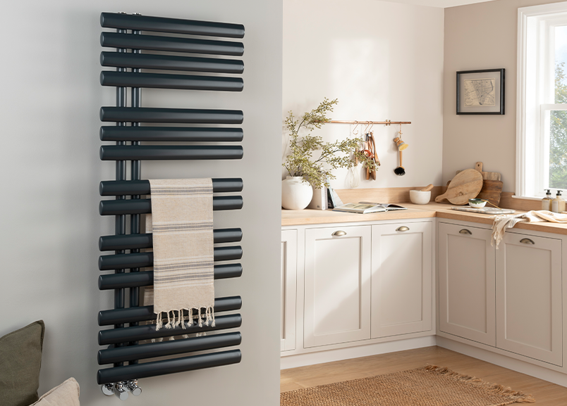 Cicero Bordo Towel Rail | Radiators Direct