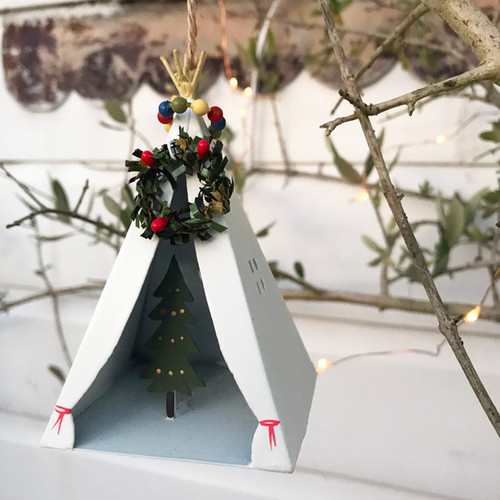 CHRISTMAS TIPI DECORATION | Coastal Lifestyle Co