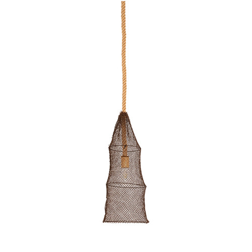 RECYCLED FISHING NET PENDANT LIGHT | The Coastal Lifestyle Company