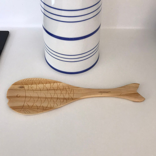 FISH WOODEN SPOON | The Coastal Lifestyle Company