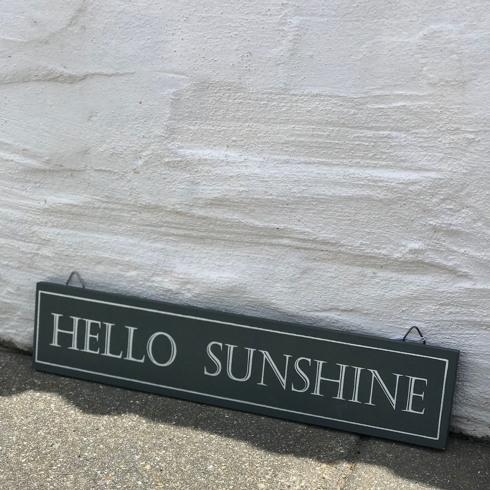 HELLO SUNSHINE SIGN | Coastal Lifestyle Co
