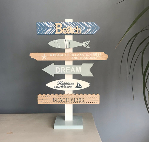 BEACH ARROWS SIGNPOST | The Coastal Lifestyle Company