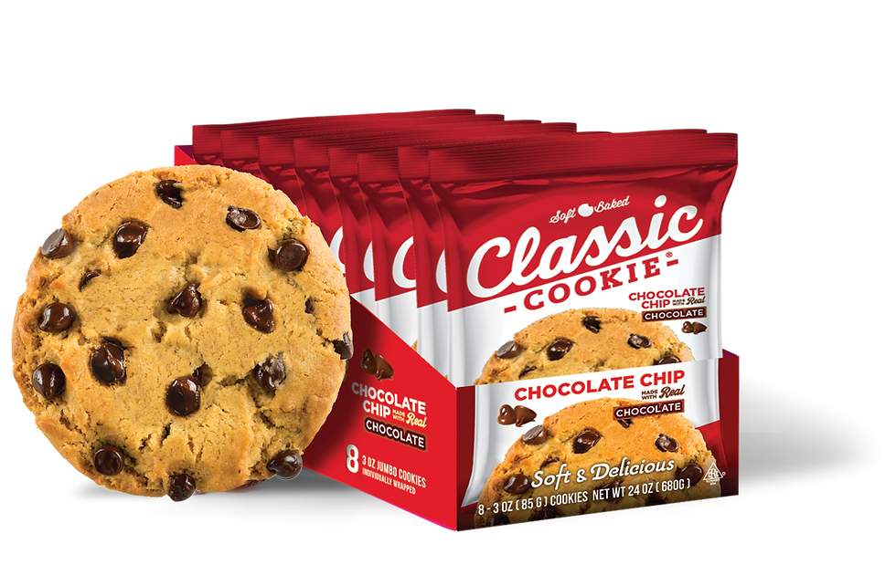 3oz Soft Baked Cookies - Classic Cookie