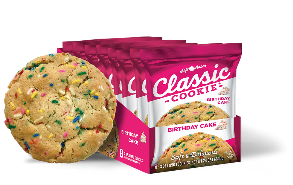 3oz Soft Baked Cookies - Classic Cookie