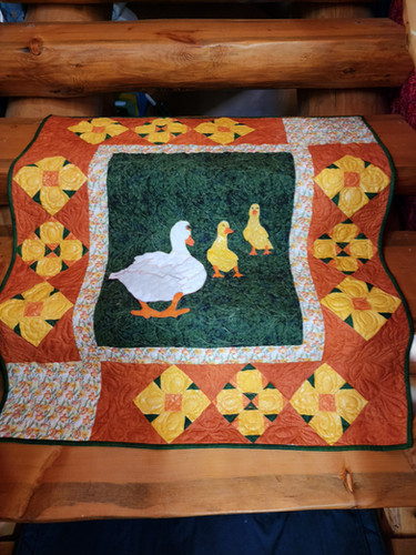 Ducky Pattern | Jan's Log Cabin