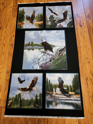 Eagle Panel | Jan's Log Cabin