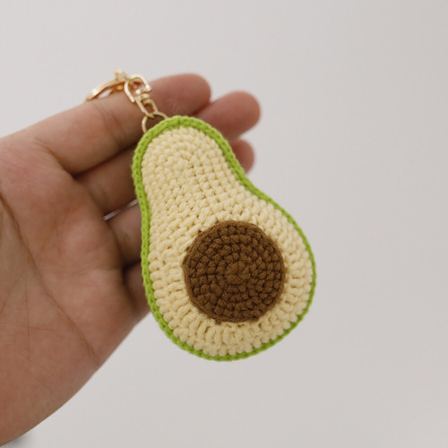 Avocado Crochet Keyrings | My Site 5