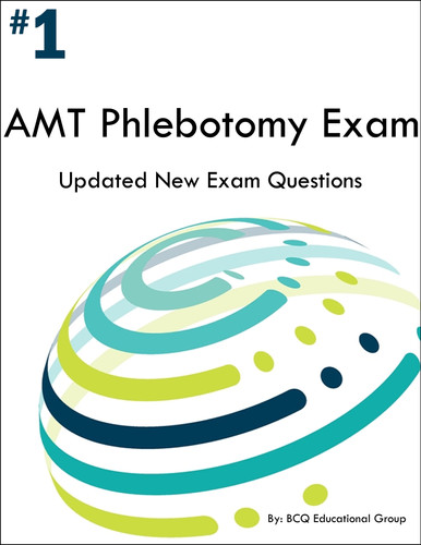 AMT Phlebotomy Exam Study Guide | RCQ Books