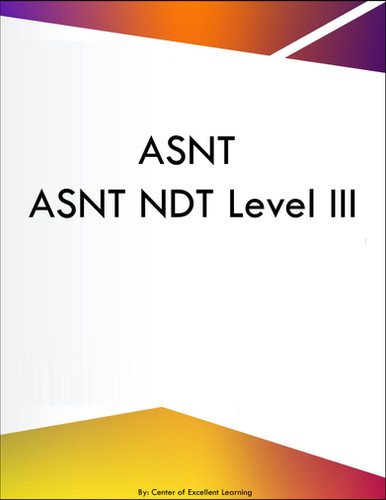ASNT NDT Level III | RBM Publisher