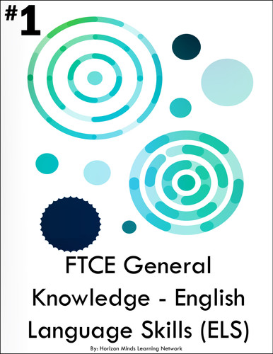 FTCE GKT English Language Skills ELS Subtest | RCQ Books