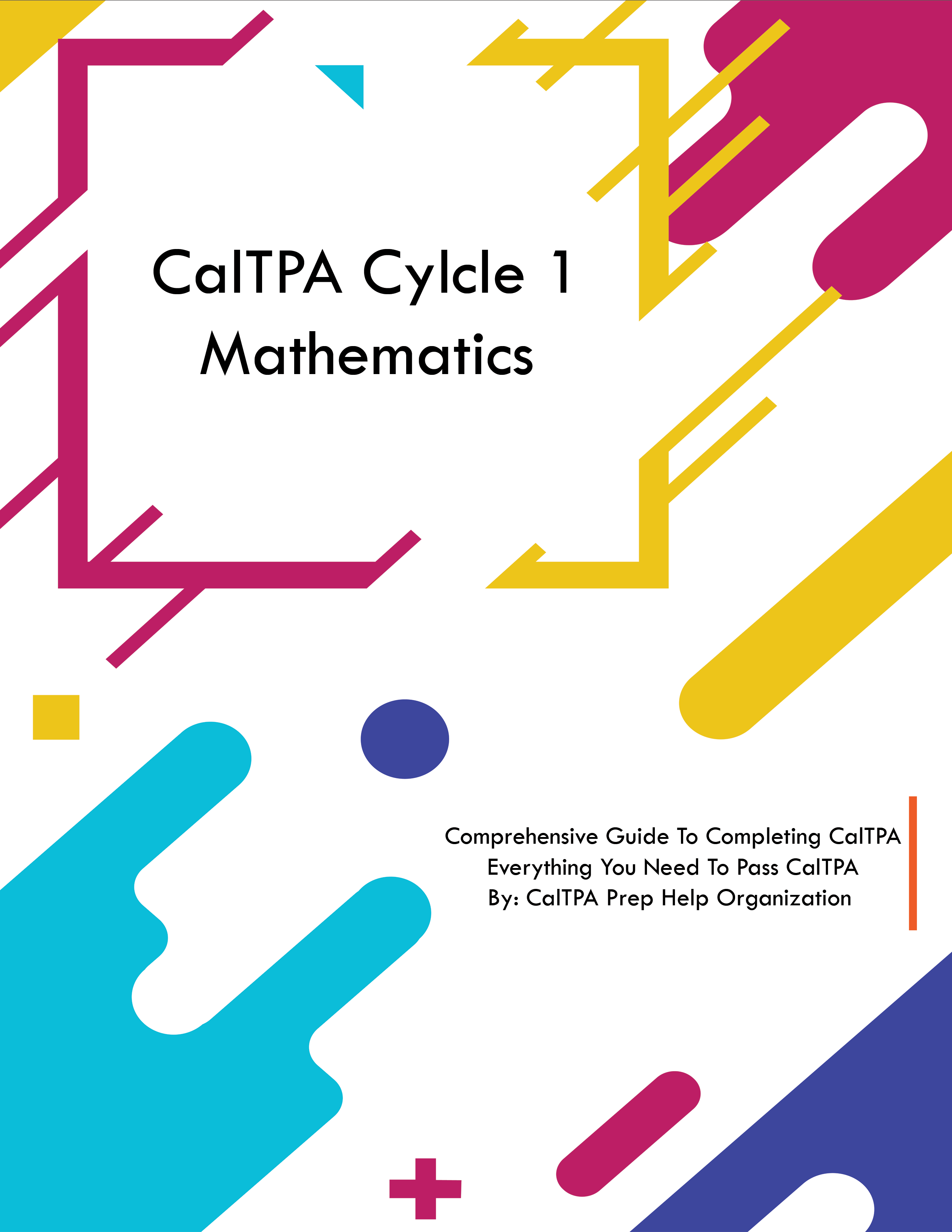 CalTPA Cycle 1 Mathematics