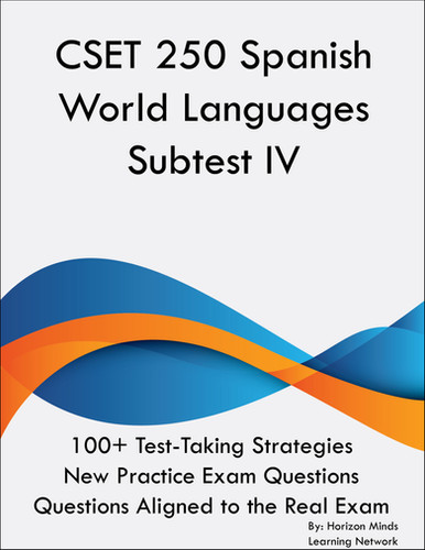 CSET Spanish 250 World Languages Subtest IV | RCQ Books