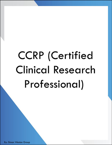 CCRP Certified Clinical Research Professional | RBM Publisher