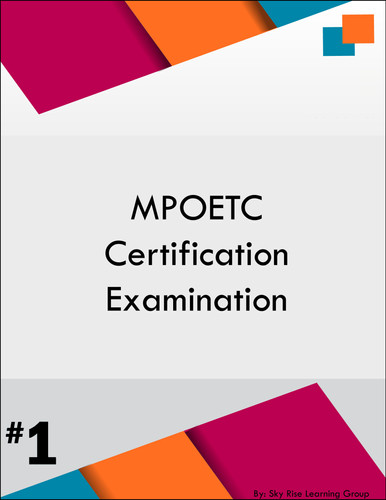 MPOETC Certification Examination | RBM Publisher