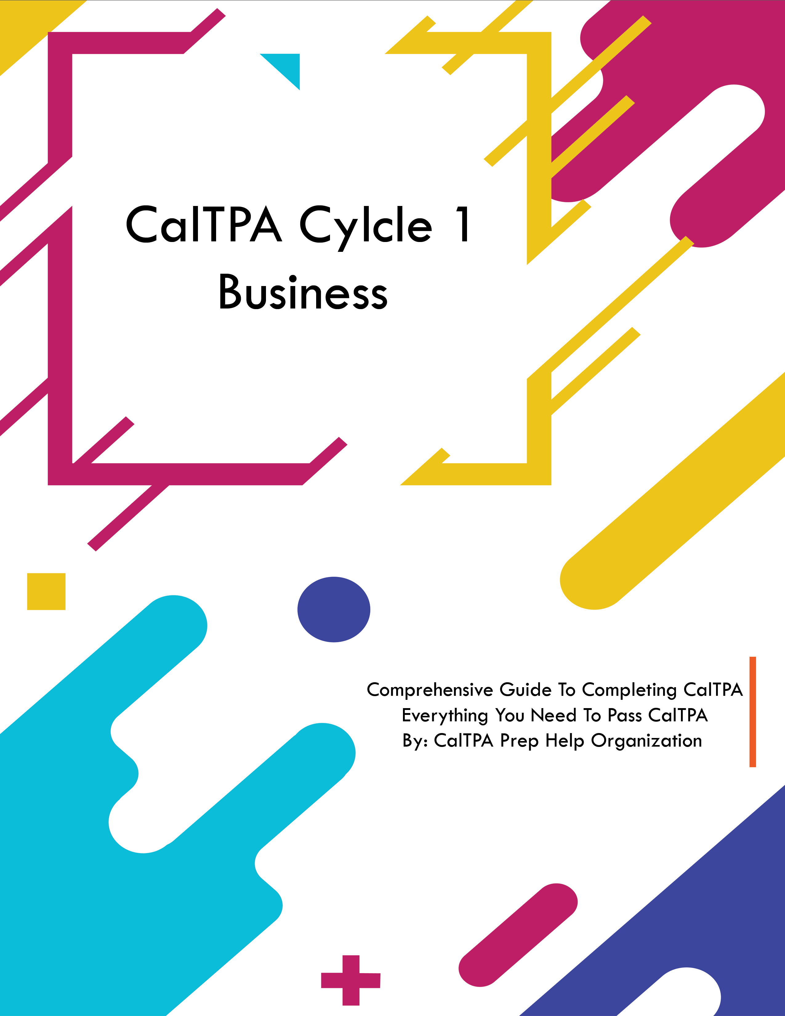 CalTPA Cycle 1 Business