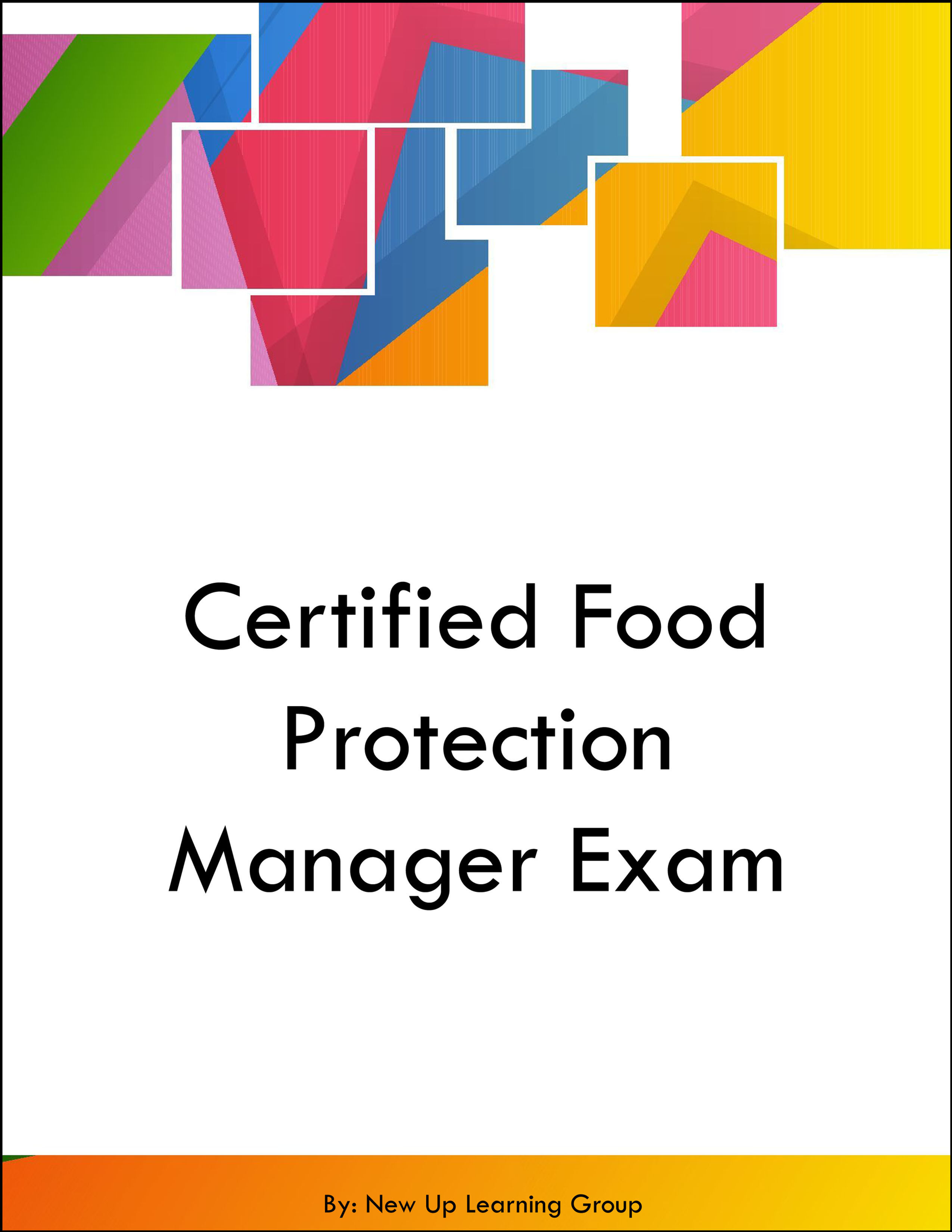 Certified Food Protection Manager Exam | RBM Publisher