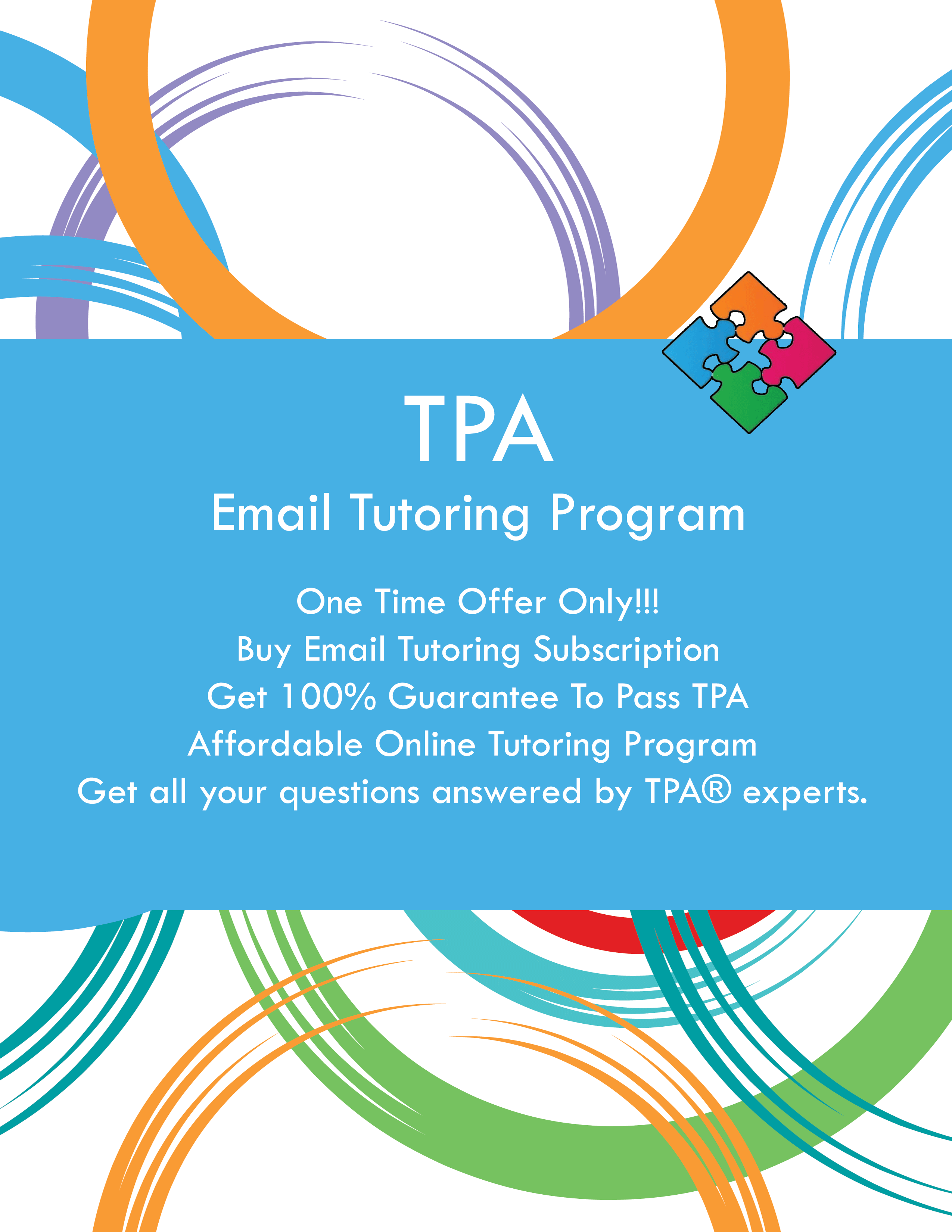 TPA Email Tutoring | study guide books