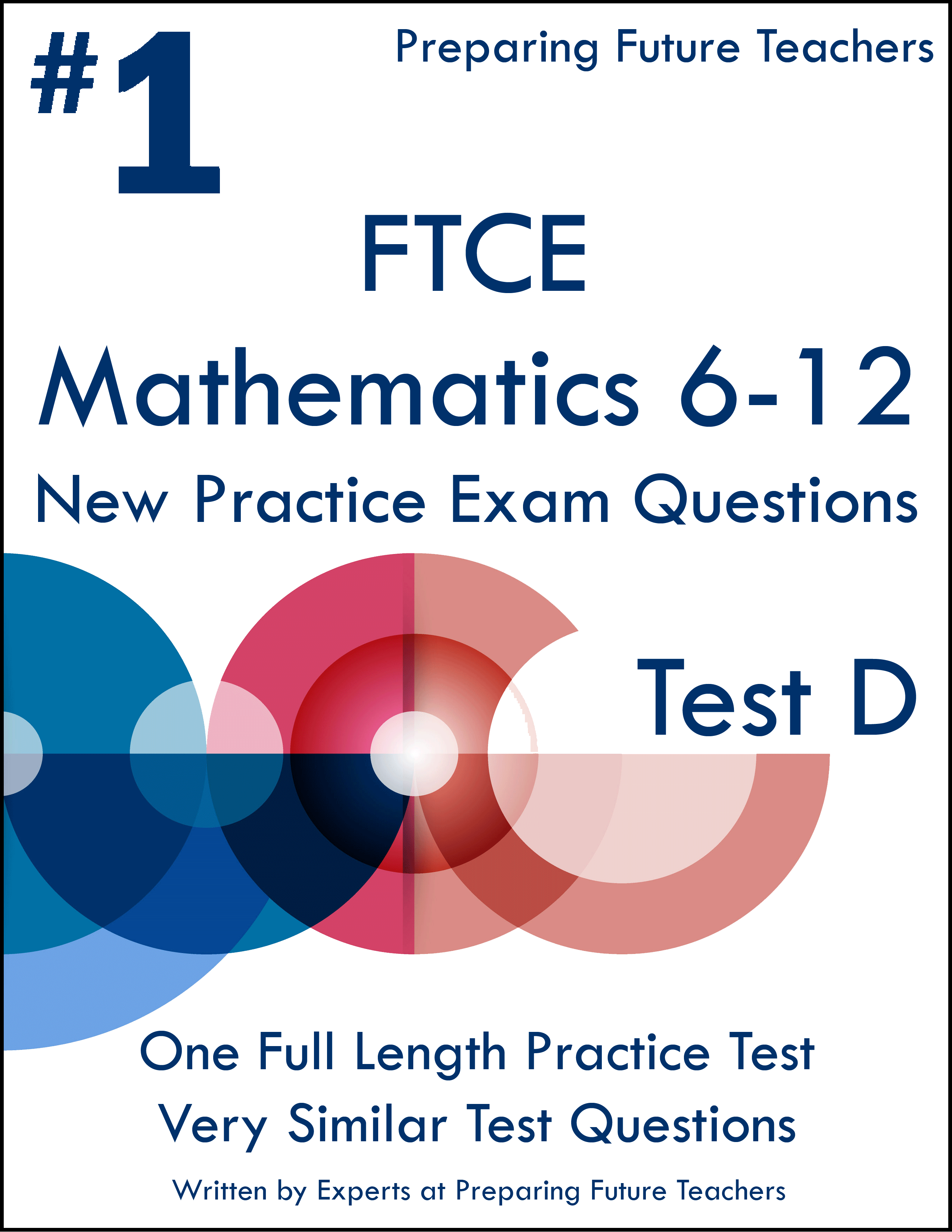 FTCE Mathematics 6-12 Practice Test D | study guide books