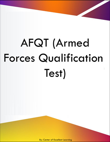 AFQT Armed Forces Qualification Test | RBM Publisher