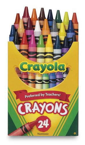 Crayola® Wax Crayons - Tuck Box of 24 | Carolina Singapore