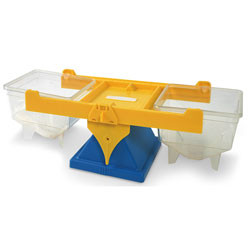 Clear Bucket Balance - 17-1/4 in. L x 6-1/2 in. W x 5-3/4 in. H ...