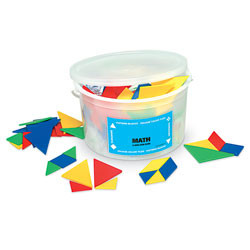 NASCO Plastic Tangram Bucket Set - Set of 252 pieces | Carolina Singapore