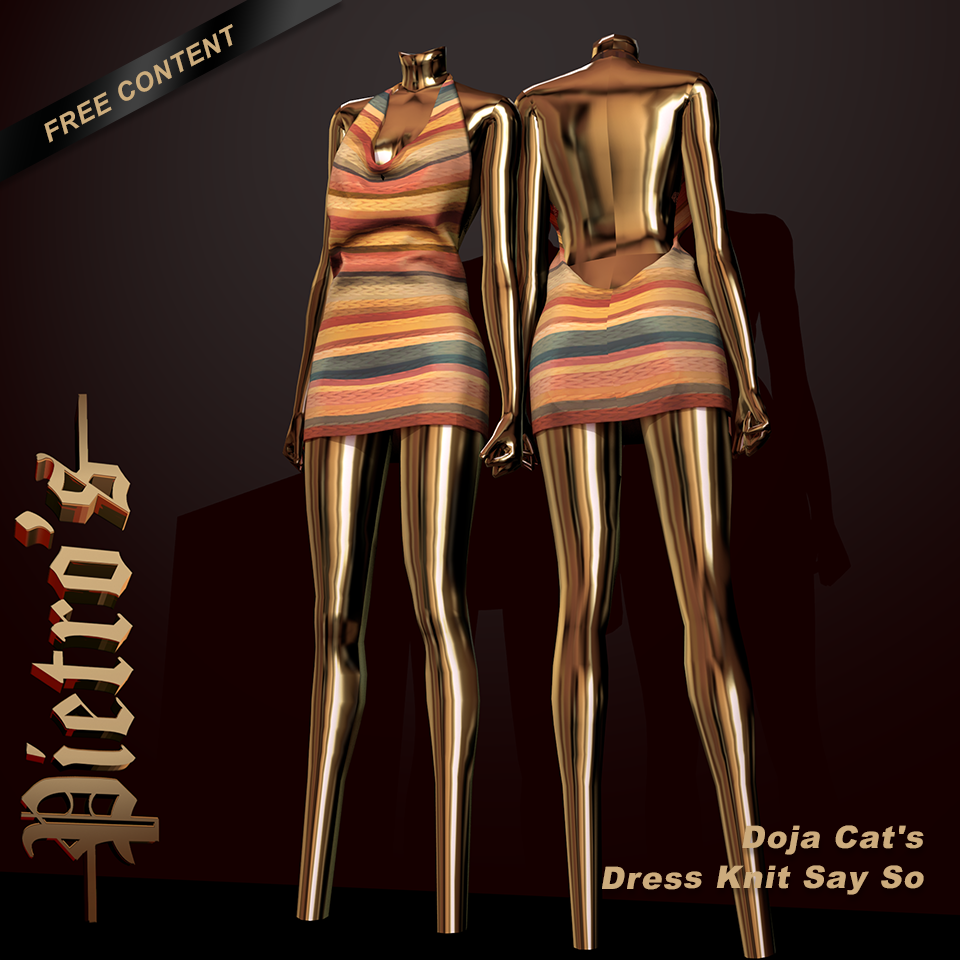 Doja Cat's Dress Knit Say So