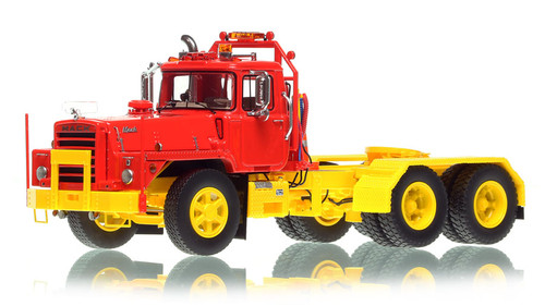 Mack DM800 Tandem Axle Tractor w/ Hydraulic Tank- Red/Yellow ...