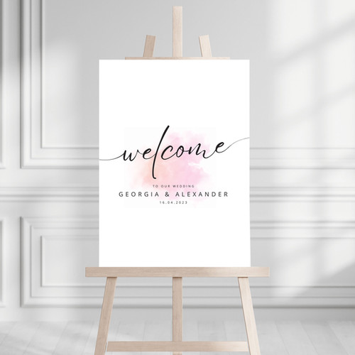 Printed Acrylic Welcome Sign - Georgia | POSH TOPPERS