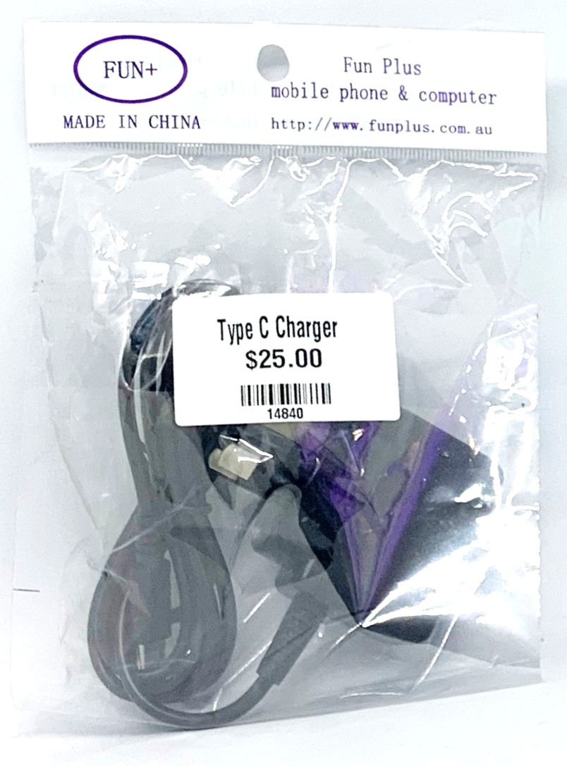 Type C Charger | FUN PLUS