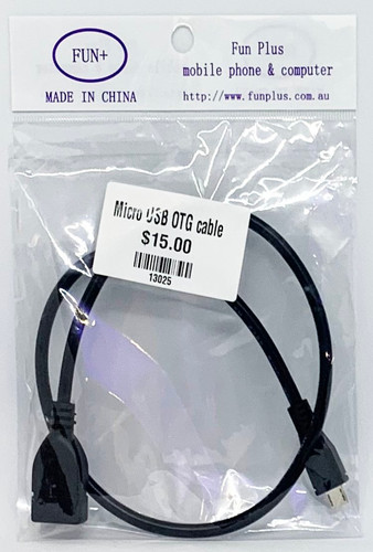 Micro USB OTG Cable | FUN PLUS