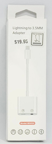 Lightning to AUX 2 in 1 adaptor | FUN PLUS