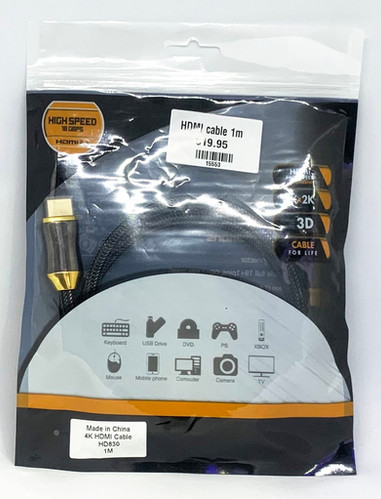 HDMI Cable 1m | FUN PLUS