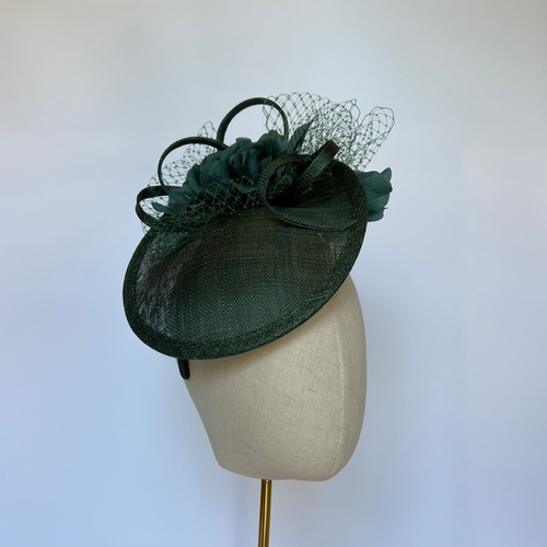 Maddox - Dark Green | Elegant Hat Hire