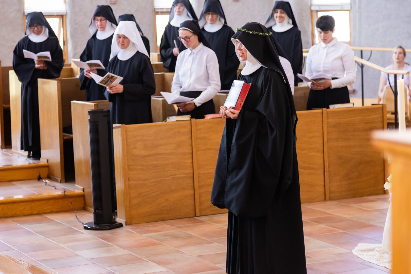 PHOTOS: ‘Yes, for always’: New Abbey of St. Walburga nun vows life to ...