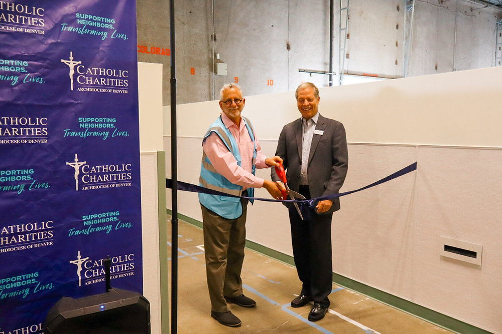 New domes feel like “tiny homes” for residents at Samaritan House