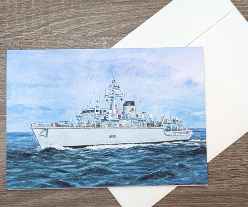 A5 Card HMS Middleton | Andrea Stewart