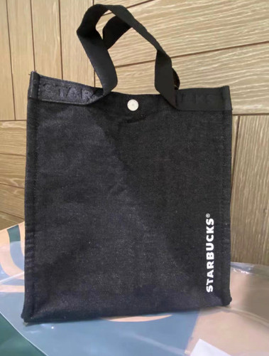 Black Starbucks Hand Bag | Pandaroo Unique