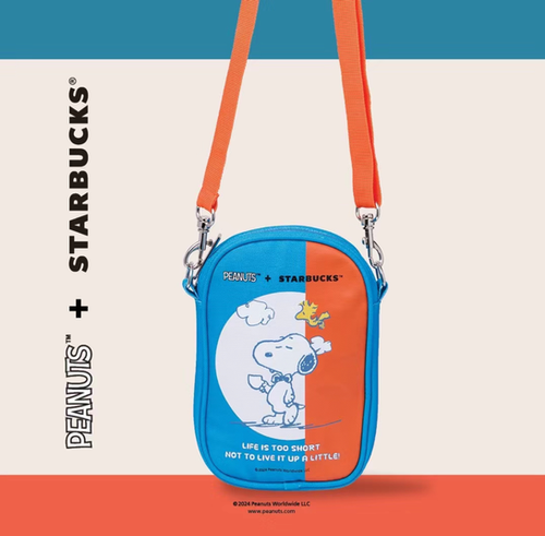 Sling Bag Peanuts Snoopy x Starbucks | Pandaroo Unique