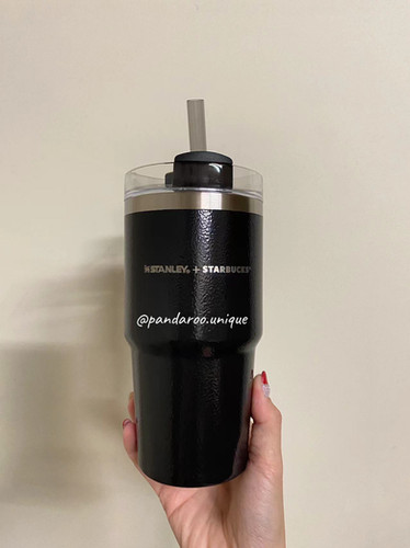 Taiwan Christmas Stanley x Starbucks Black Straw Tumbler | Pandaroo Unique