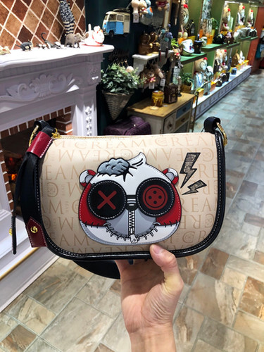 Cream Bear Halloween Bear Sling Bag | Pandaroo Unique