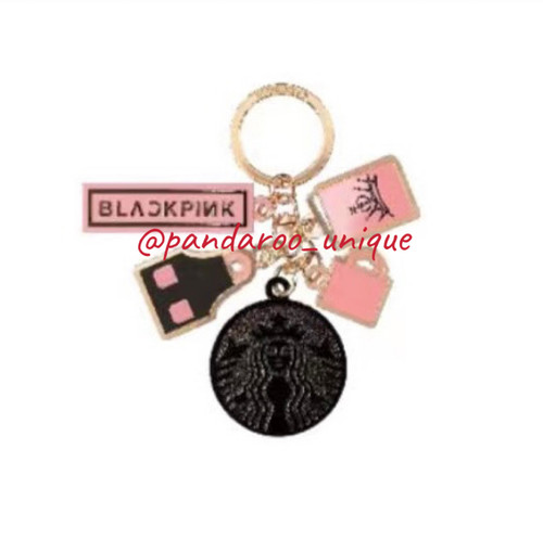 APAC Black Pink x Starbucks Keychain | Pandaroo Unique