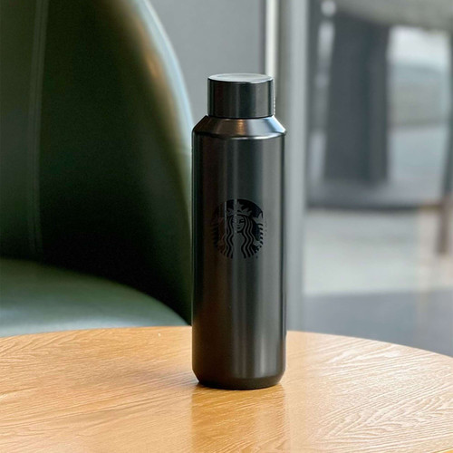 Stainless Steel Bottle China Black Ink Autumn 2024 | Pandaroo Unique