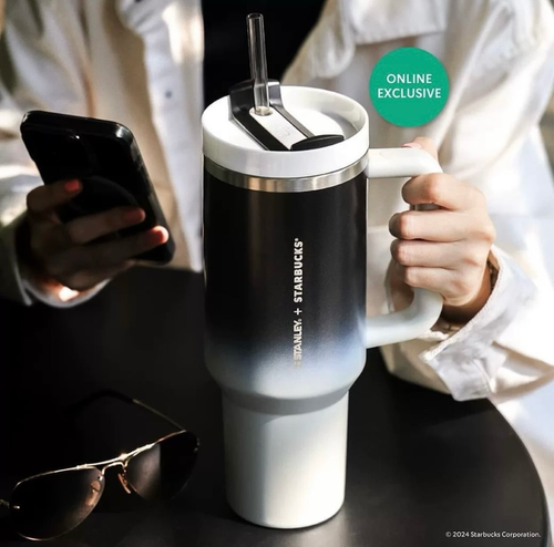 Stanley x Starbucks Black White Gradient Thailand Online Exclusive ...