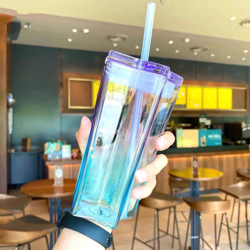 Purple Star Shaped Glass Cup | Pandaroo Unique