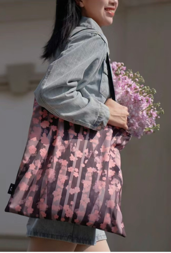 China Starbucks Reserve Roastery Sakura Reversible Bag | Pandaroo Unique