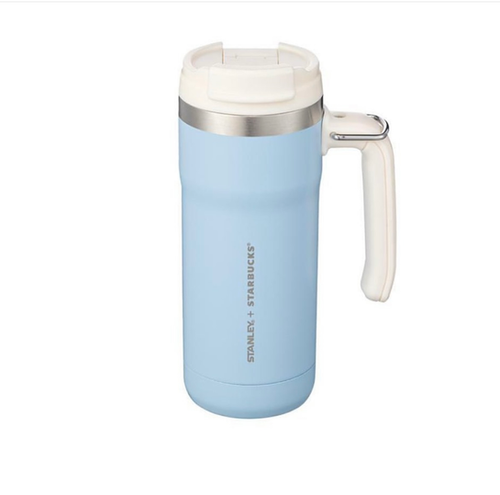 Stanley x Starbucks Summer Blue Tonga Vacuum Tumbler with Handle ...
