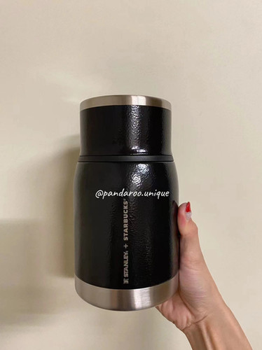 Taiwan Christmas Stanley x Starbucks Black Stainless Steel Food Jar ...