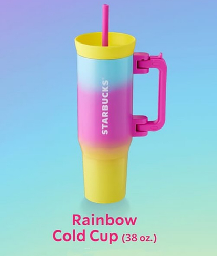 Rainbow Stainless Steel Straw Cup Pride Month / Rainbow Collection ...